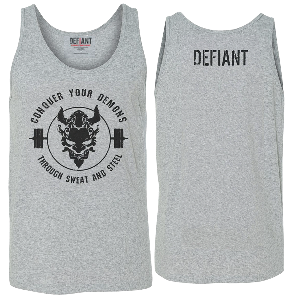 CONQUER YOUR DEMONS - TANK – Defiant Athletic Co