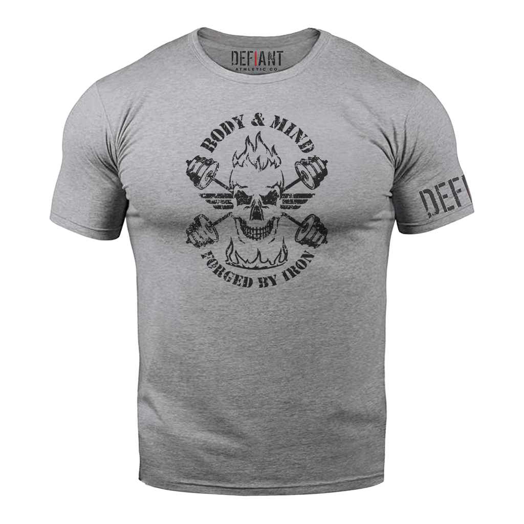 BODY & MIND - FORGED BY IRON - NOW IN BLACK – Defiant Athletic Co